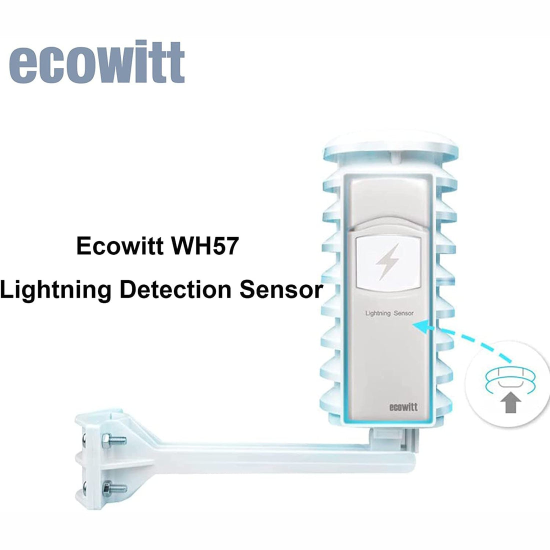 WH57 Outdoor Wireless Lightning Detection Sensor