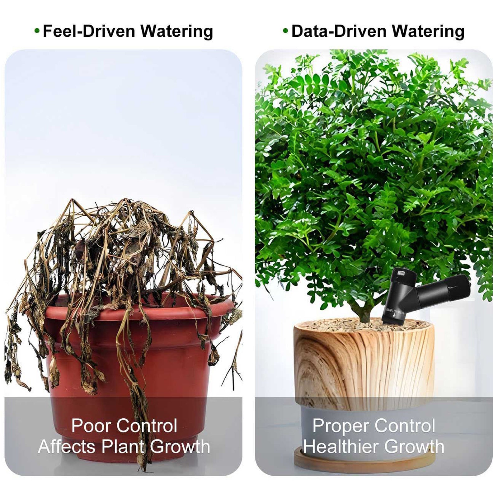 Pre-sale: WH52 Soil Moisture/Temperature/EC Sensor, Wireless 3-in-1 So