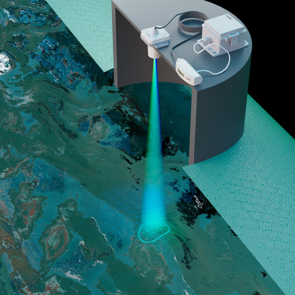 Ecowitt LDS01 Laser Distance Sensor, Laser Rangefinder for Water Tank