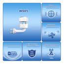 Ecowitt WS85 Solar Powered 3-in-1 Weather Sensor for Rainfall, Wind Sp